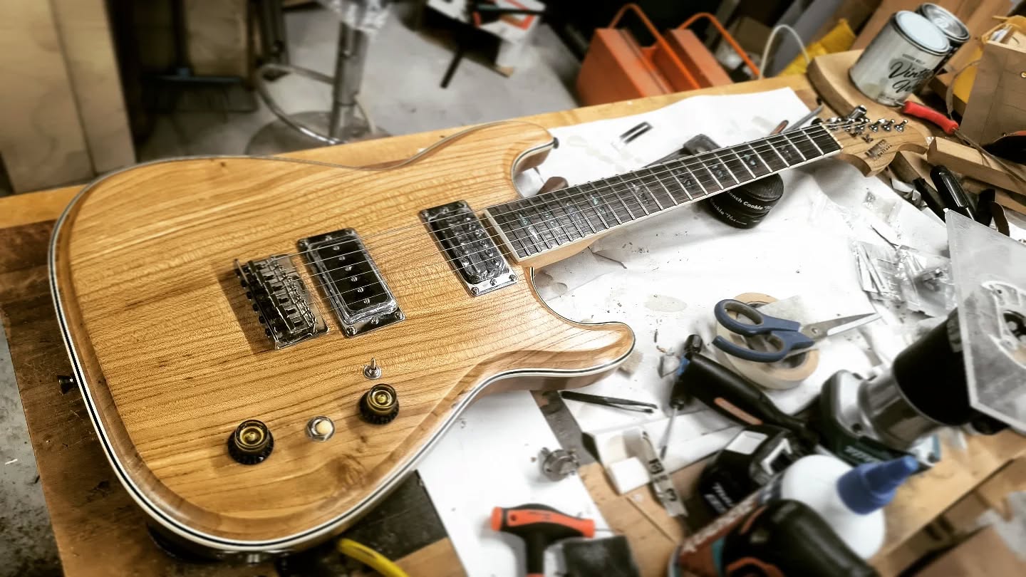 Elm-Topped Strat | Monster Guitars
